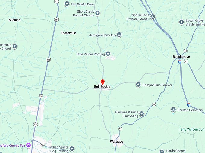 16. bell buckle map
