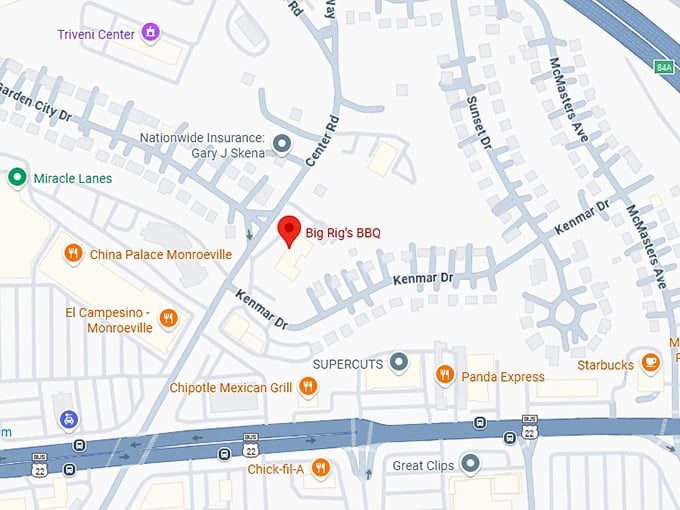 16. big rig’s bbq map