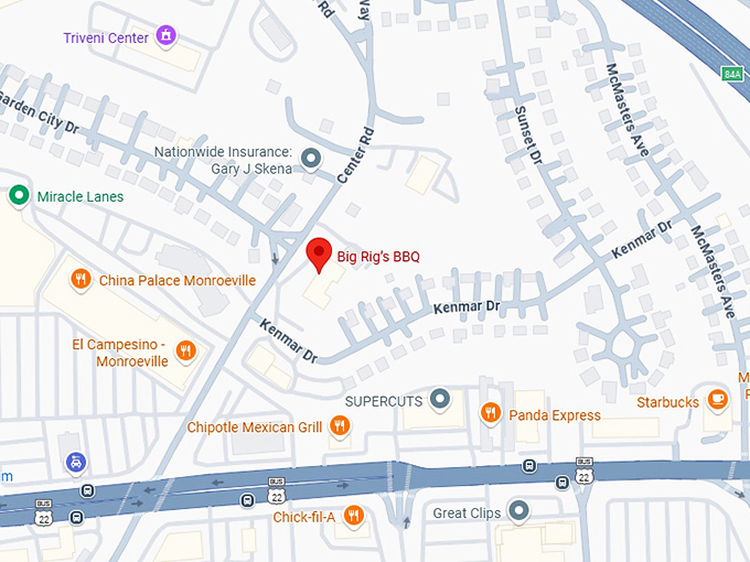 16. big rig’s bbq map