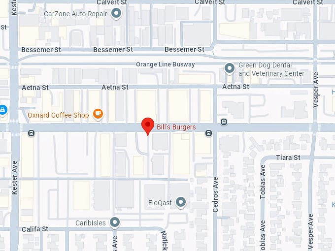 16. bill's burgers map