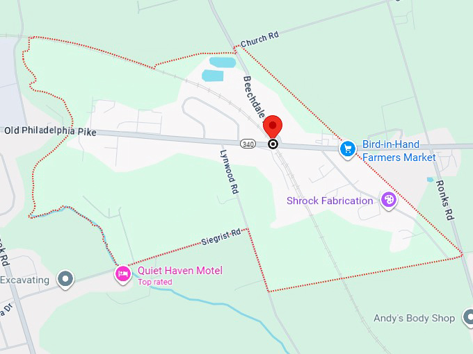 16. bird in hand map