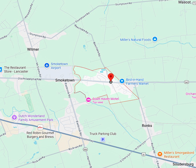16. bird in hand map