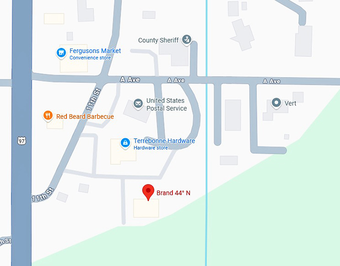 16. brand 44° n map