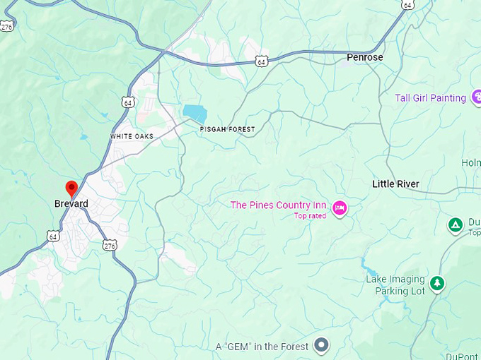 16. brevard map