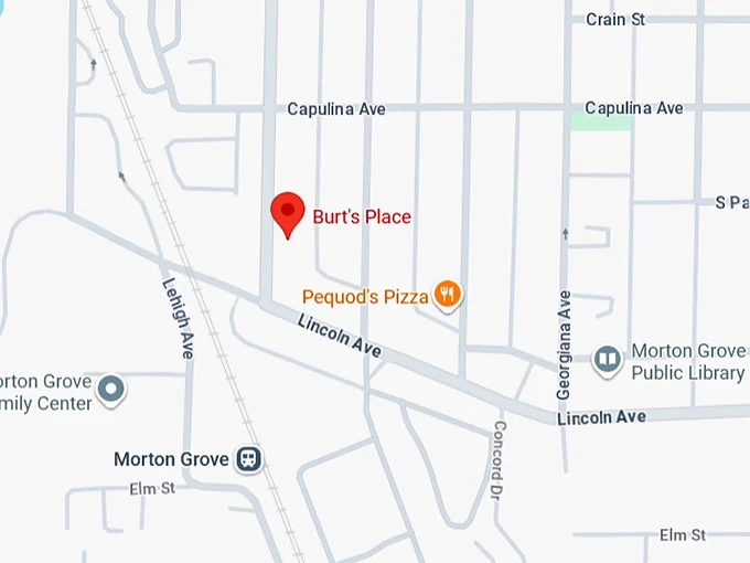 burt’s place map