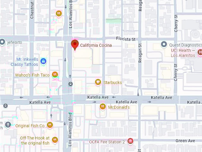 16. california cocina map