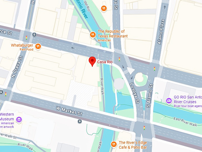 16. casa rio map