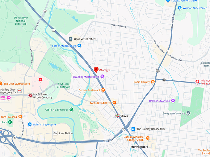 16. champy's map