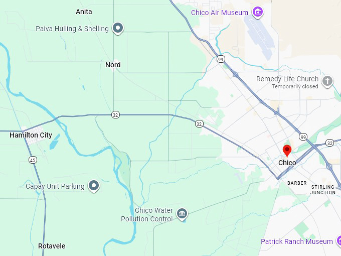 16. chico map