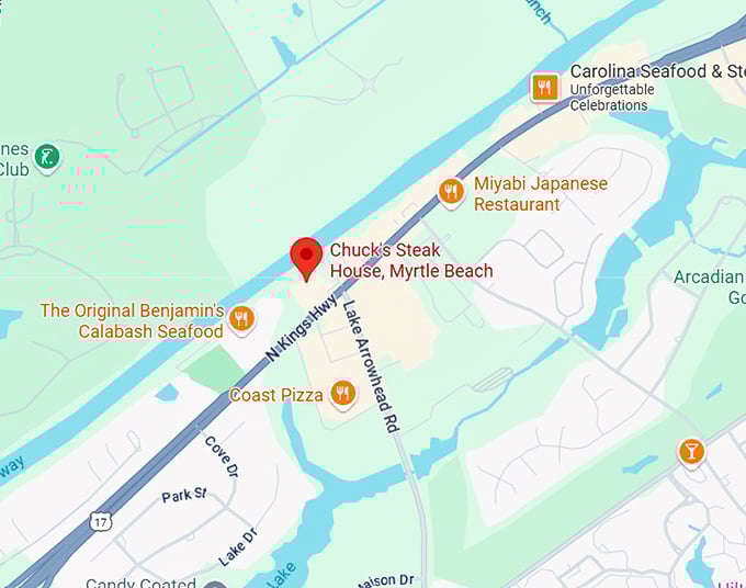 16. chuck's steak house map