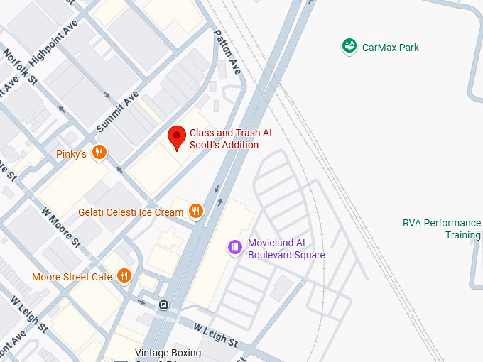 16. class and trash at scott’s addition map