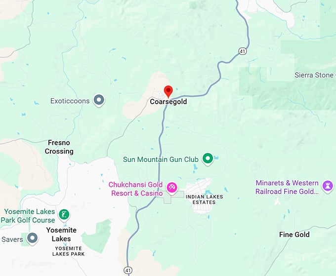 16. coarsegold map
