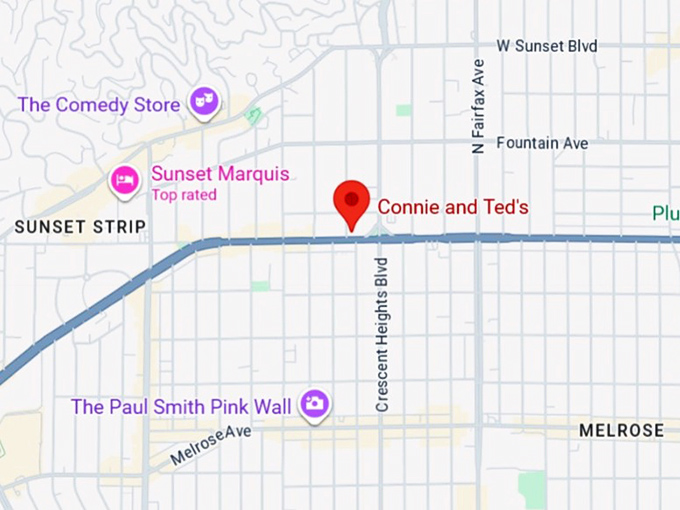 16. connie and ted's map