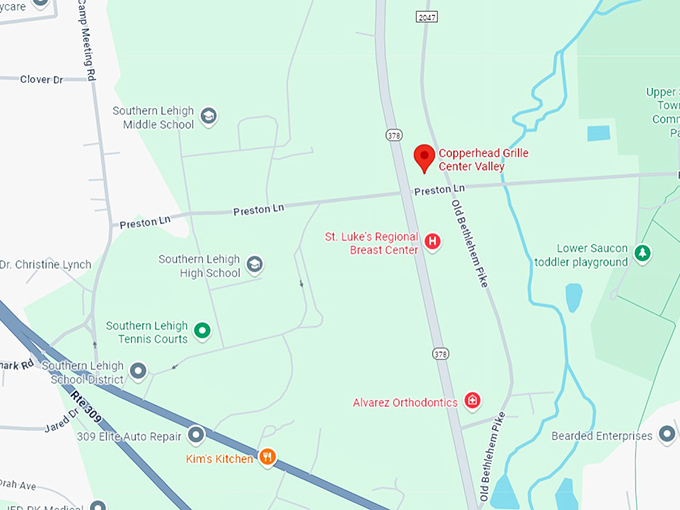 16. copperhead grille map