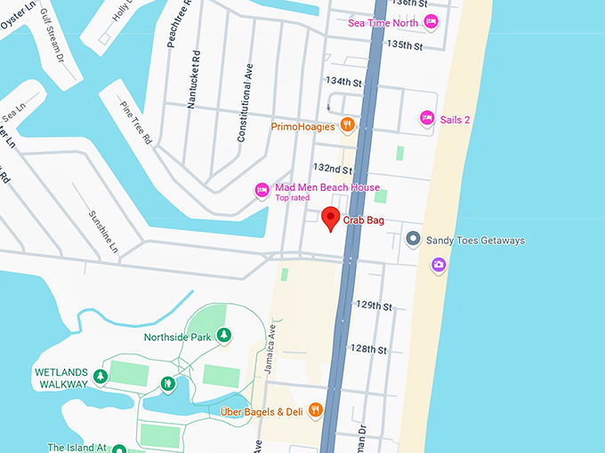 16. crab bag map