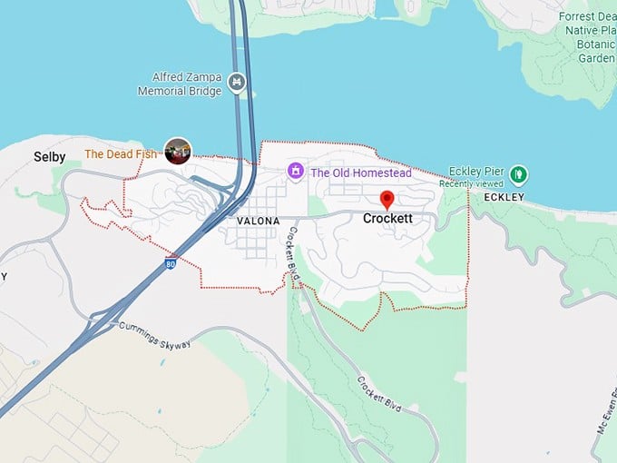 16. crockett map