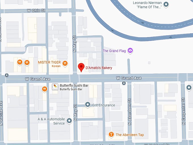 16. d’amato’s bakery map
