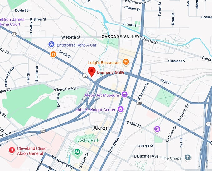 16. diamond grille map
