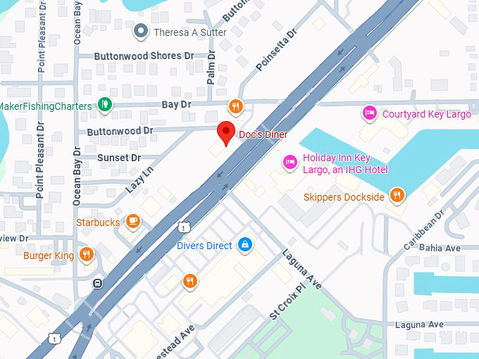 16. doc's diner map