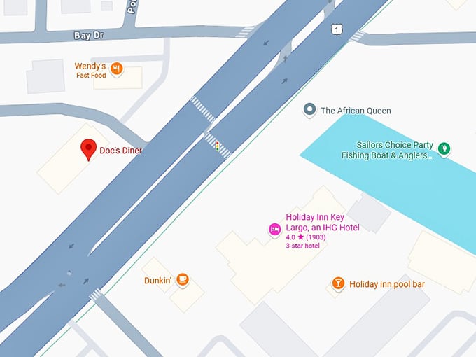 16. doc's diner map