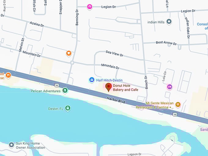 16. donut hole bakery and cafe map