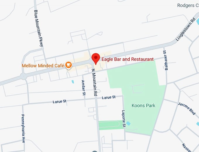 16. eagle hotel map