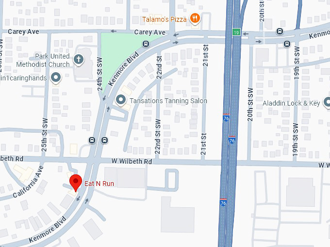 16. eat n run map