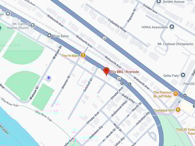 16. eli's bbq riverside map