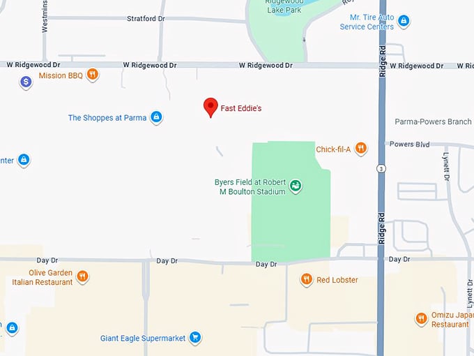 16. fast eddie's map