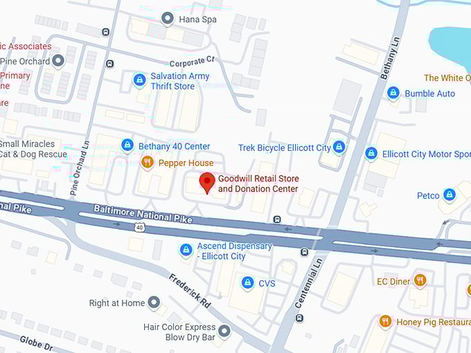 16. goodwill retail store and donation center map