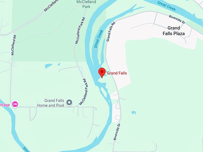 16. grand falls map