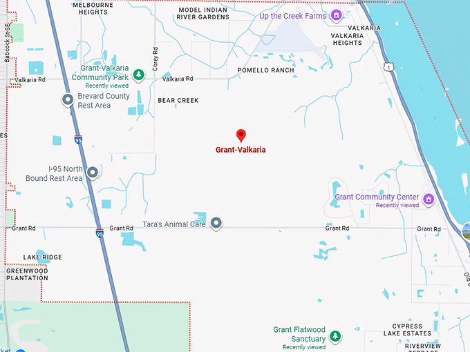 16. grant valkaria fl map