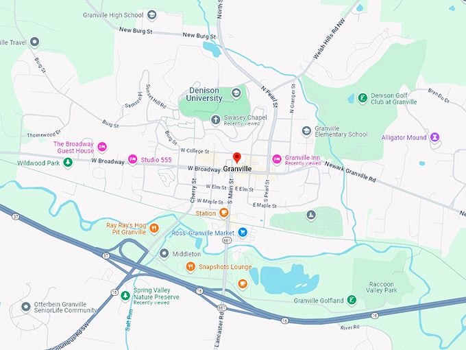 16. granville map