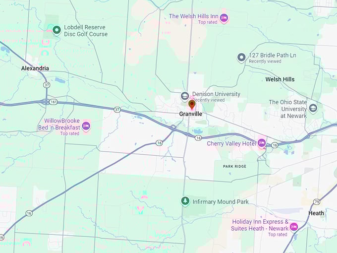 16. granville map