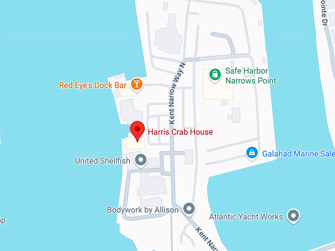 16. harris crab house map