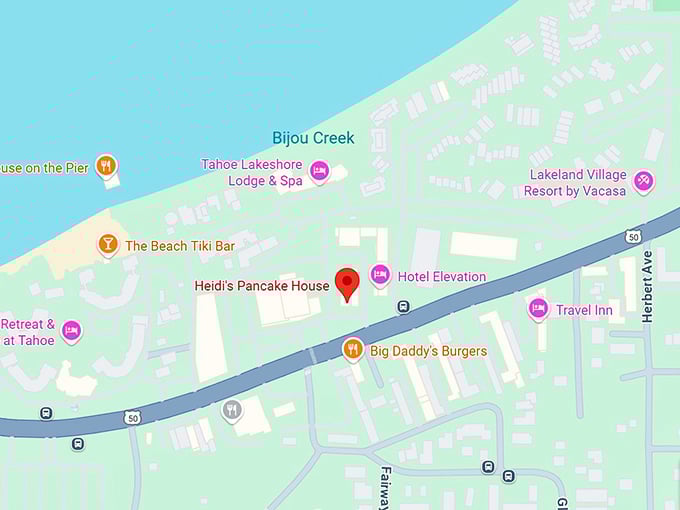 16. heidi’s pancake house map