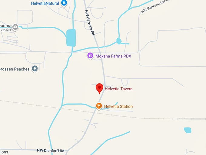 16. helvetia tavern map