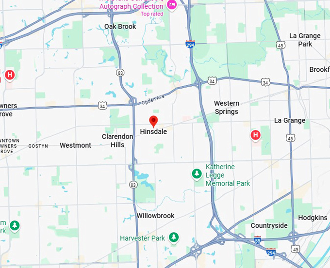 16. hinsdale map