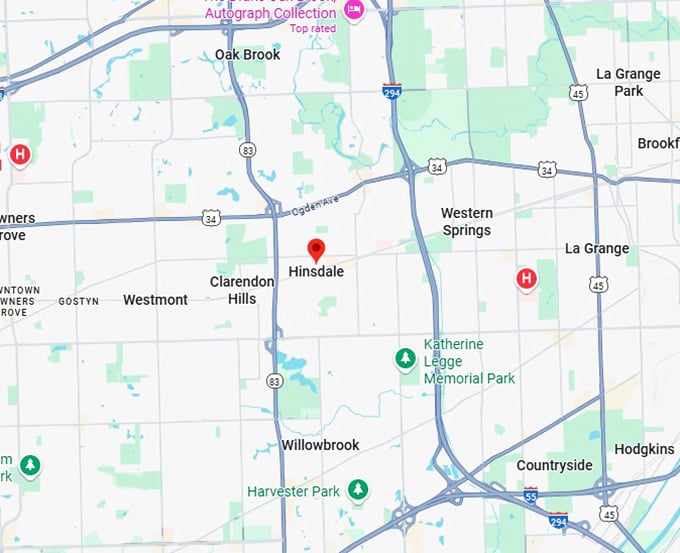 16. hinsdale map