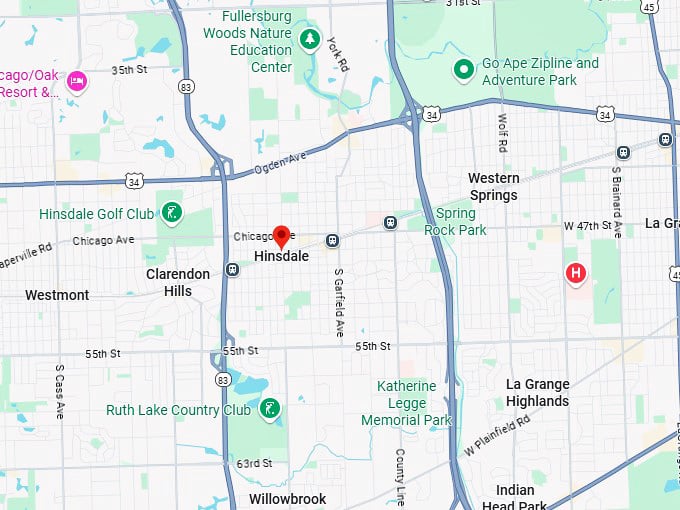 16. hinsdale map