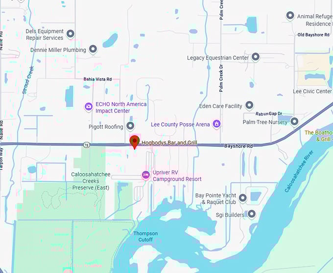 16. hogbodys bar and grill map