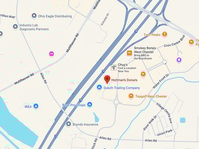 16. holtman's donuts map