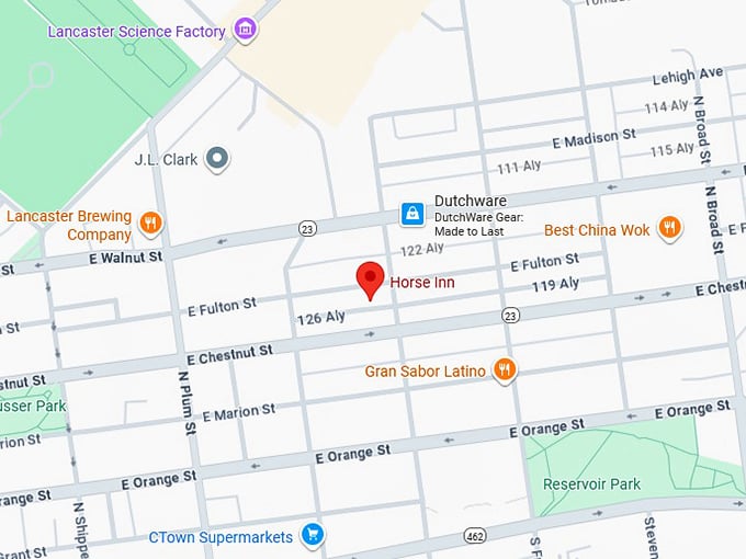 16. horse inn map