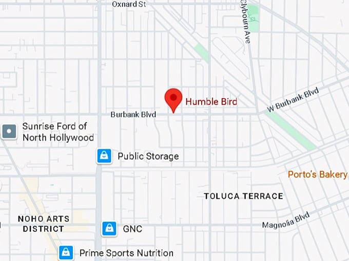 16. humble bird map