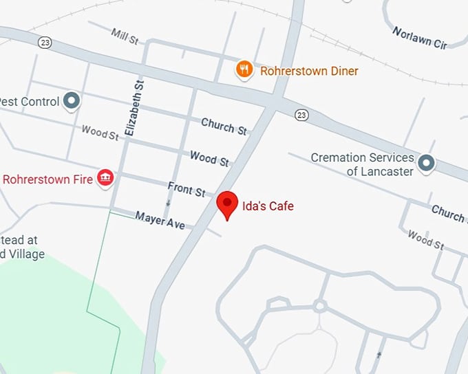 16. ida’s cafe map