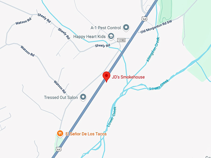 jd’s smokehouse map