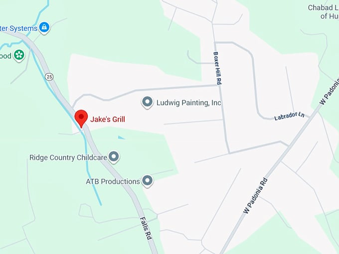 16. jake's grill map