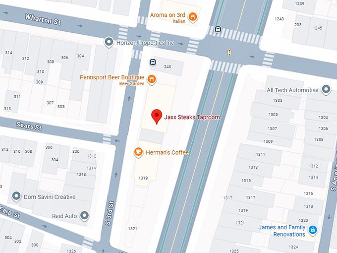 16. jaxx taproom map
