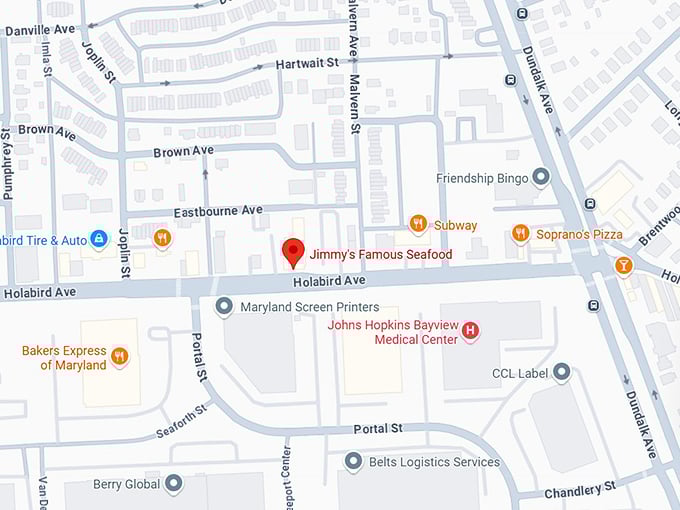 16. jimmy's famous seafood map