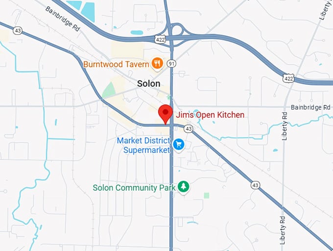 16. jim’s open kitchen map